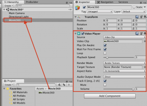 Unityで360度動画を見る方法（Unity2018.1.0） | monopro キッズ・プログラミング道場