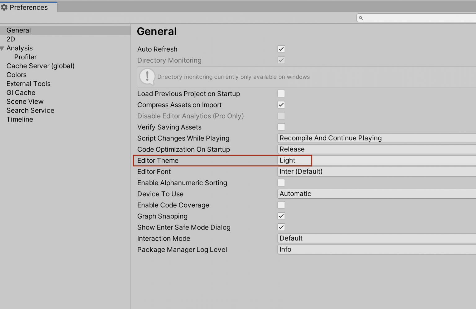 （Unity）Unity Editorの背景色（テーマ色）を黒から白に変える | monopro キッズ・プログラミング道場