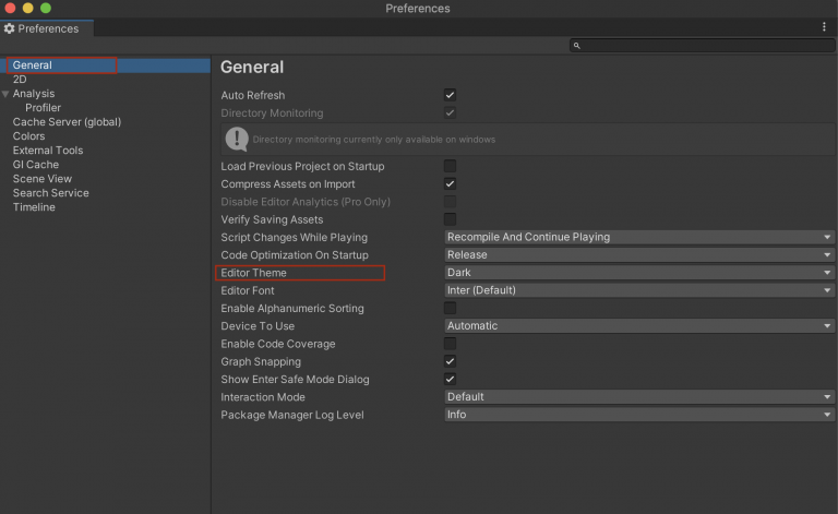 （Unity）Unity Editorの背景色（テーマ色）を黒から白に変える | monopro キッズ・プログラミング道場