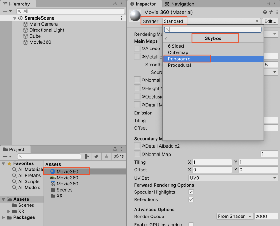 （Unity2020・Meta Quest2）VR空間内で360度動画を再生する | monopro キッズ・プログラミング道場