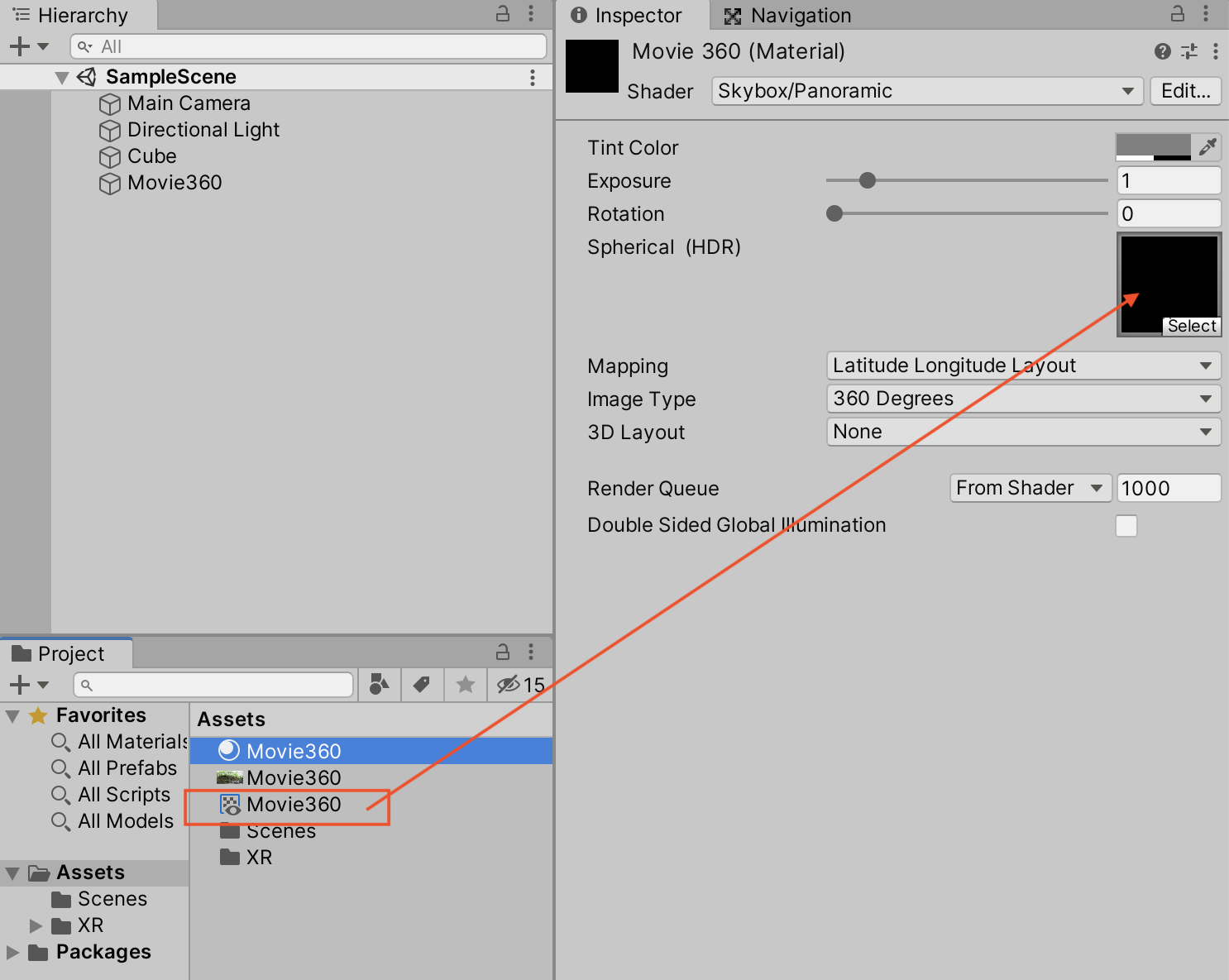 （Unity2020・Meta Quest2）VR空間内で360度動画を再生する | monopro キッズ・プログラミング道場