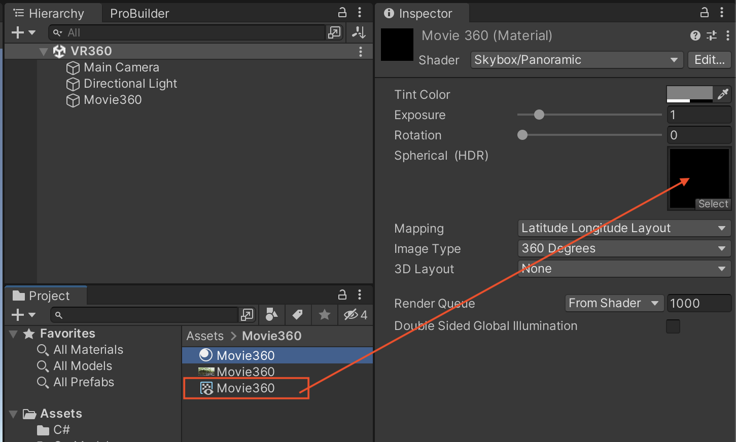 （Unity2021・Meta Quest2）VR空間内で360度動画を再生する | monopro キッズ・プログラミング道場