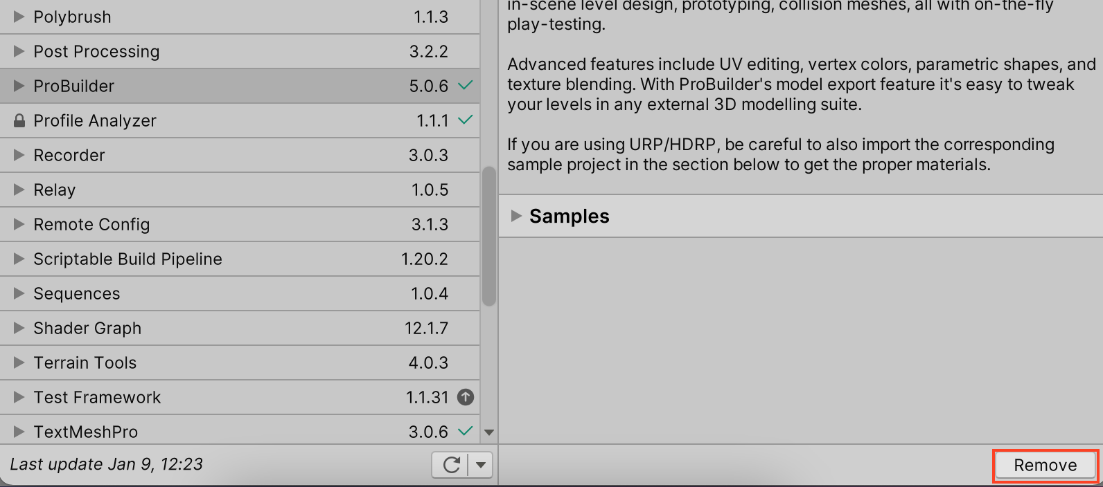 （Unity）ProBuilderのインストール手順（Unity2021.3.12） | monopro キッズ・プログラミング道場