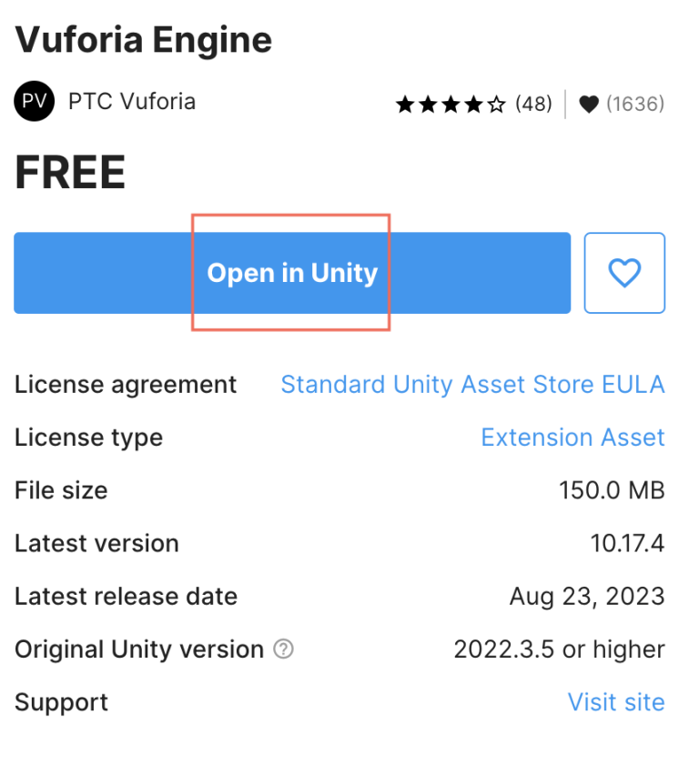 Vuforia セットアップ手順（Unity2022） | monopro キッズ・プログラミング道場