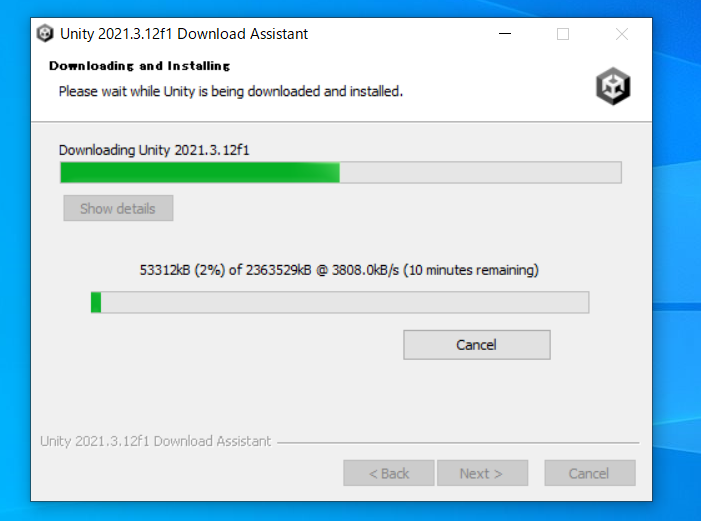 Unityを手動でインストールする手順（Unity2021.3.12） | monopro キッズ・プログラミング道場