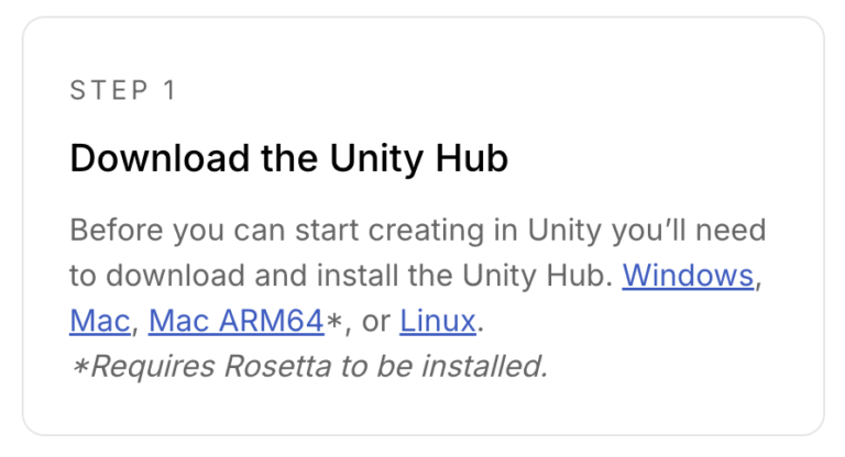Unityインストール＆セットアップ手順（Unity6） | monopro キッズ・プログラミング道場