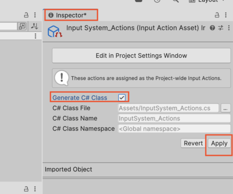 （Unity6 BRP）インプットシステムの初期設定 | monopro キッズ・プログラミング道場