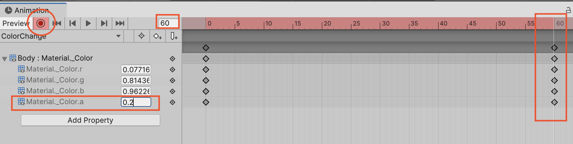 （Unity6）アニメーションでマテリアルの透明度を変化させる | monopro キッズ・プログラミング道場